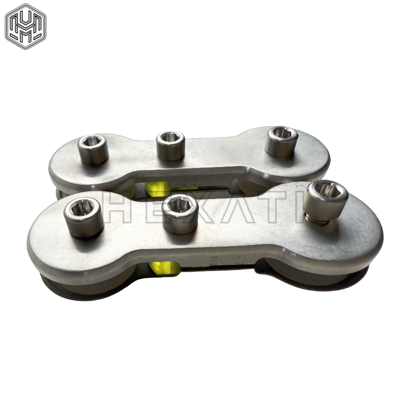 Titanium Alex Moulton Leading Link and Friction Washers Set Complete ...