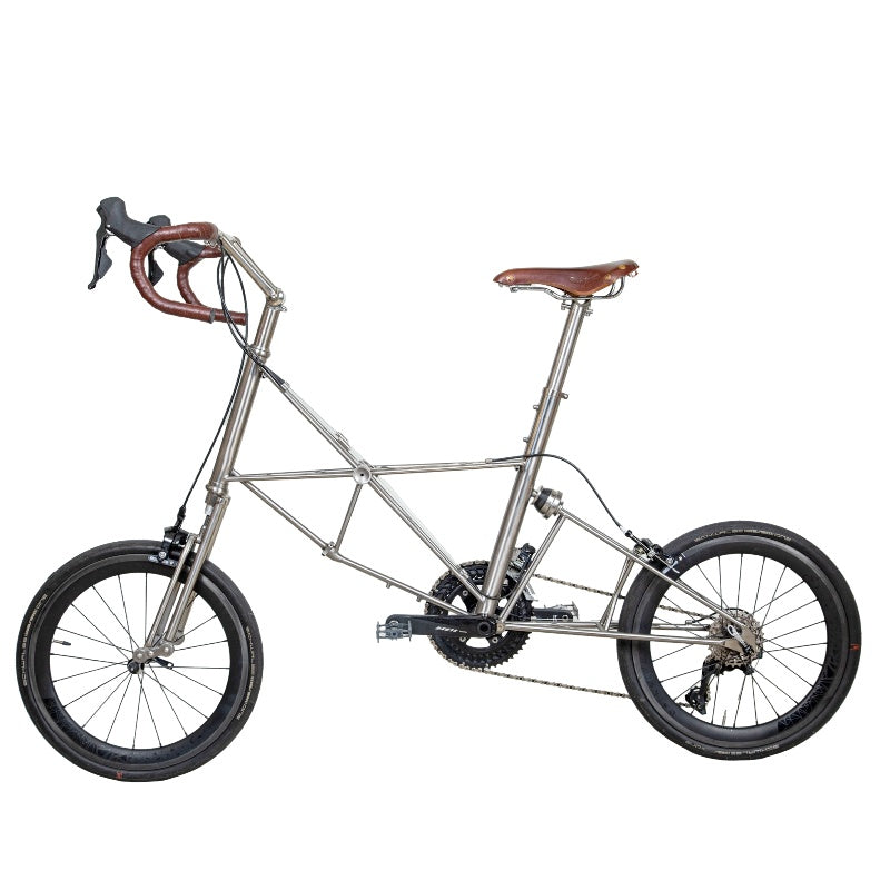 Full aero titanium alex moulton AM GT (Mk III) bike--wishbone type ...