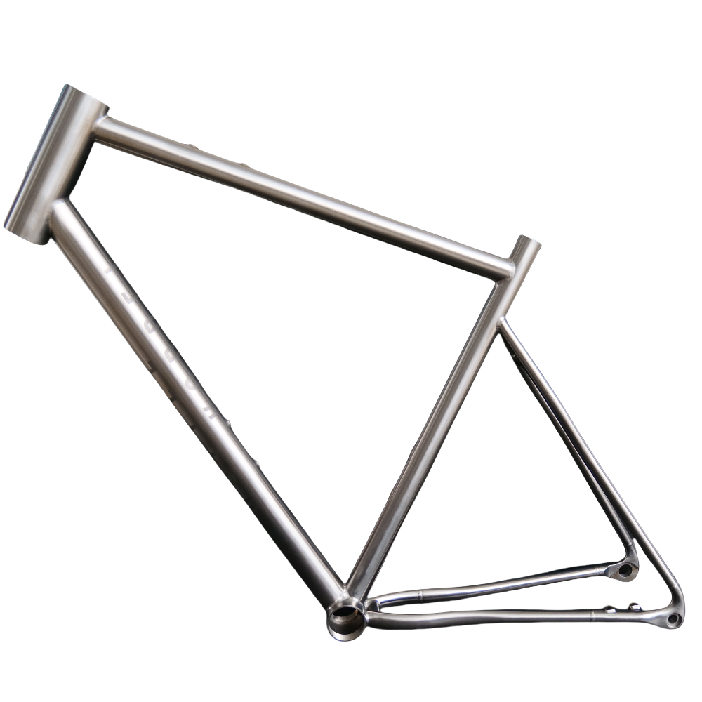 Comeplay customized handcraft aero titanium Gravel Bike Frame with 3D ...