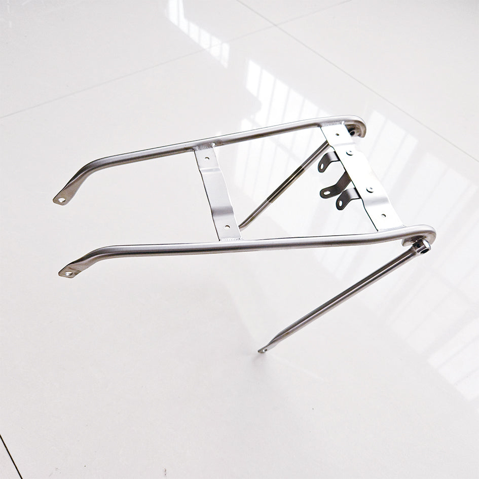 full aero titanium foldable Rear Rack for Brompton P Line & T Line ...