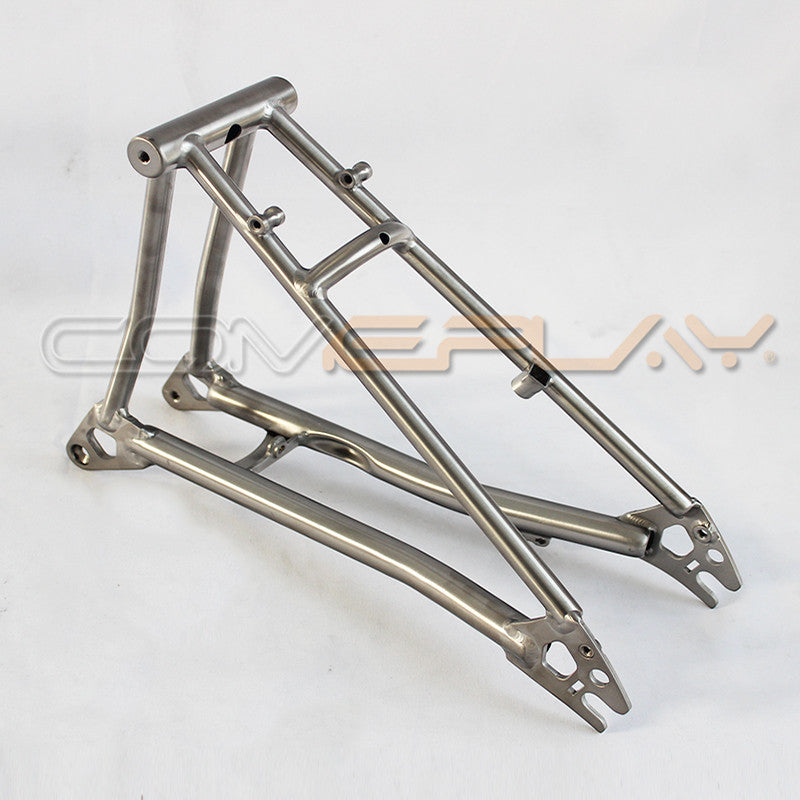 Brompton P/T line compatible titanium rear triangle – TITANIUM BIKE