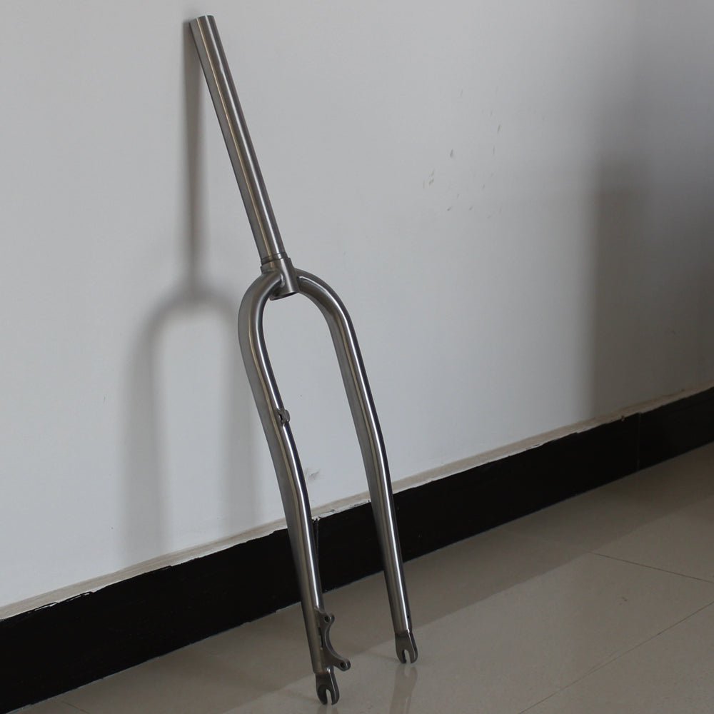 COMEPLAY custom gr.9 ti3al2.5v titanium fat bike bicycle fork with disc ...