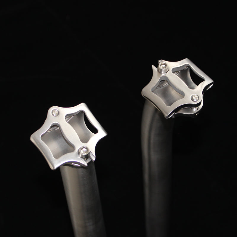 COMEPLAY custom titanium bike bicycle offset seat post – TITANIUM BIKE